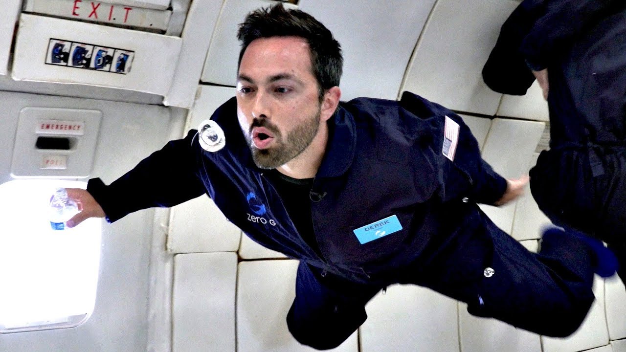 Zero-G changes everything… even drinking water