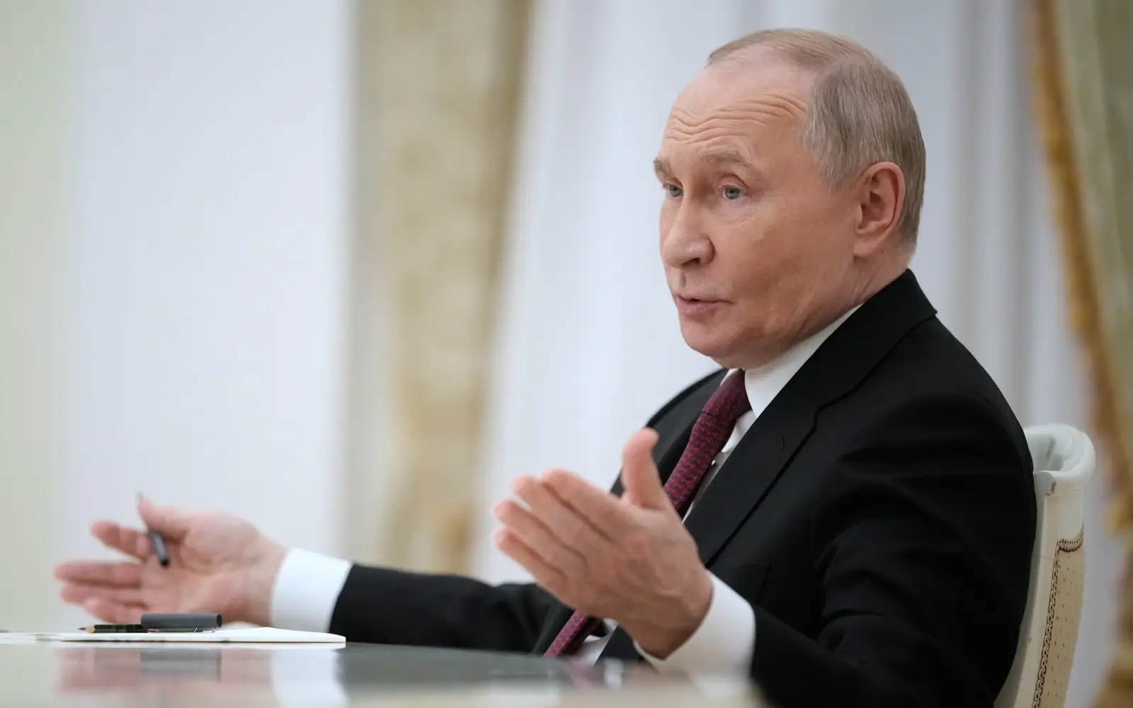 Putin rules out meeting Zelensky and vows to pursue war goals