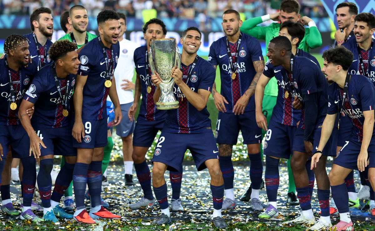 Achraf Hakimi absent from PSG lineup for FIFA Intercontinental Cup ...