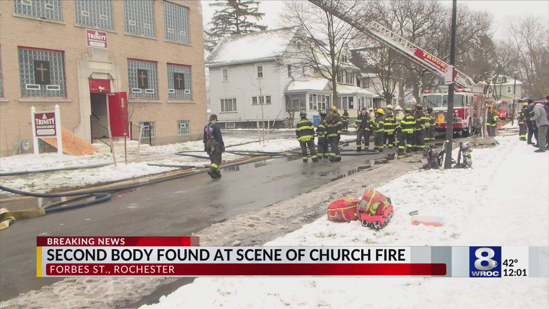 Second body found in Forbes Street church fire