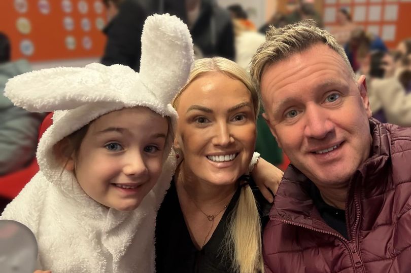 Mike Denver shares sweet Christmas family photos with wife Liz and ...