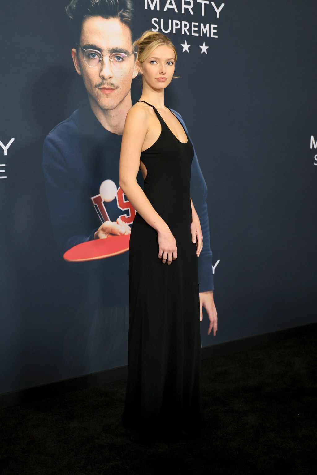Apple Martin wears mom Gwyneth Paltrow’s Calvin Klein LBD from 1996