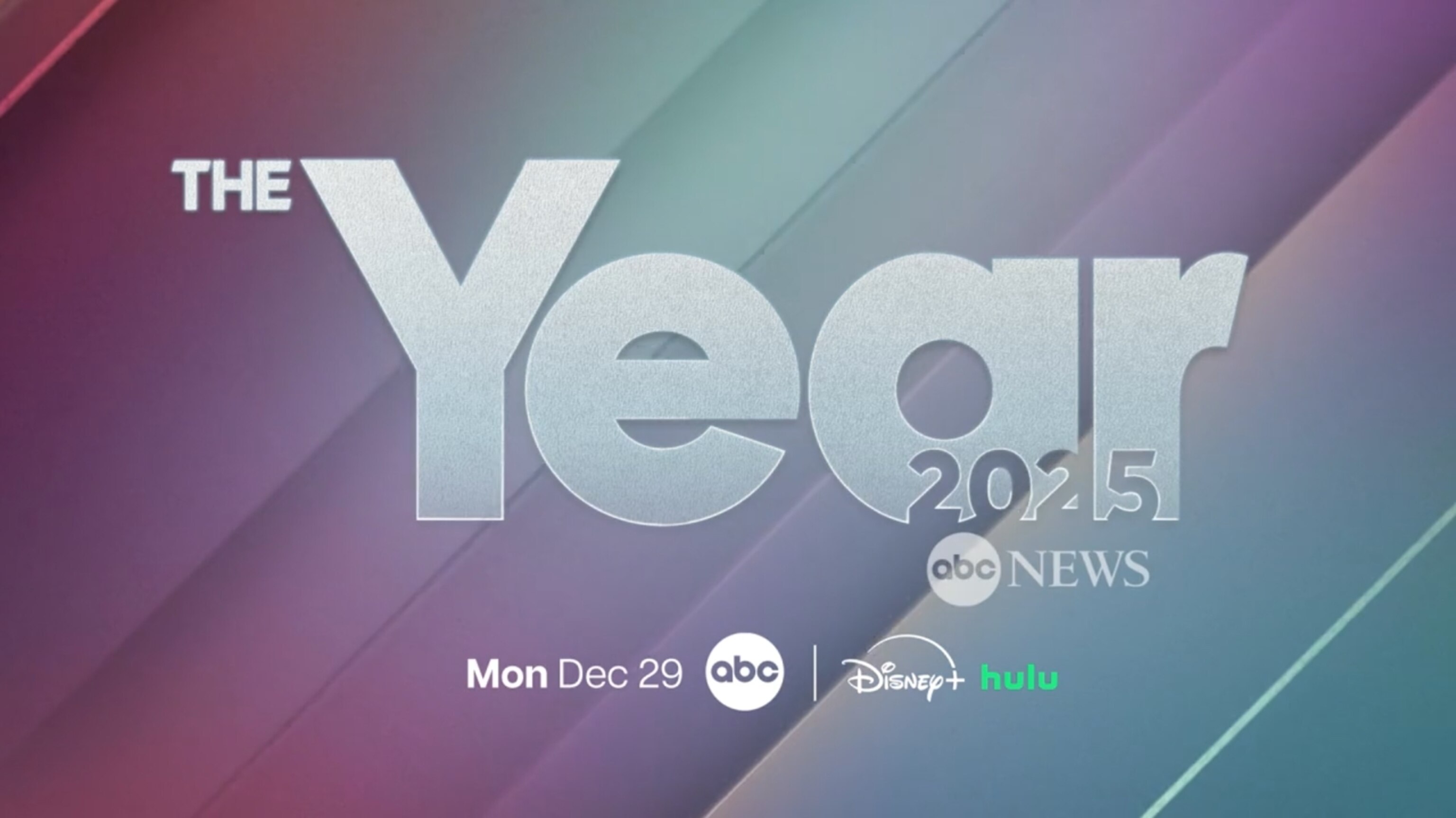 The year: 2025 | Dec. 29 | On ABC