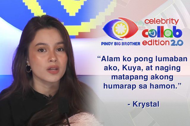 Day 54: Krystal, hindi na magpapatuloy sa gift of immunity task | PBB ...