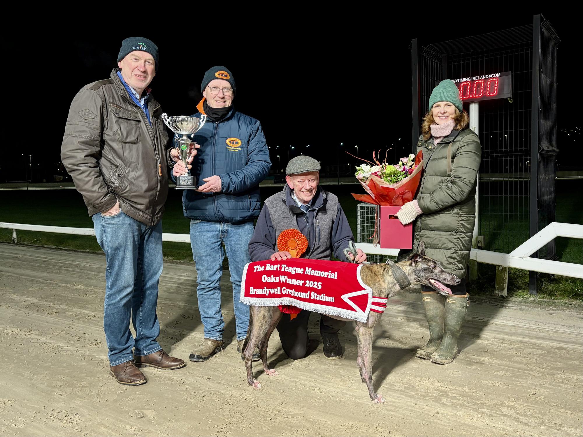 Champagne Jet wins Bart Teague Memorial Oaks final at Brandywell