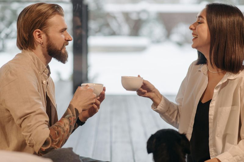 13 signs someone likes you but is trying very hard not to show it