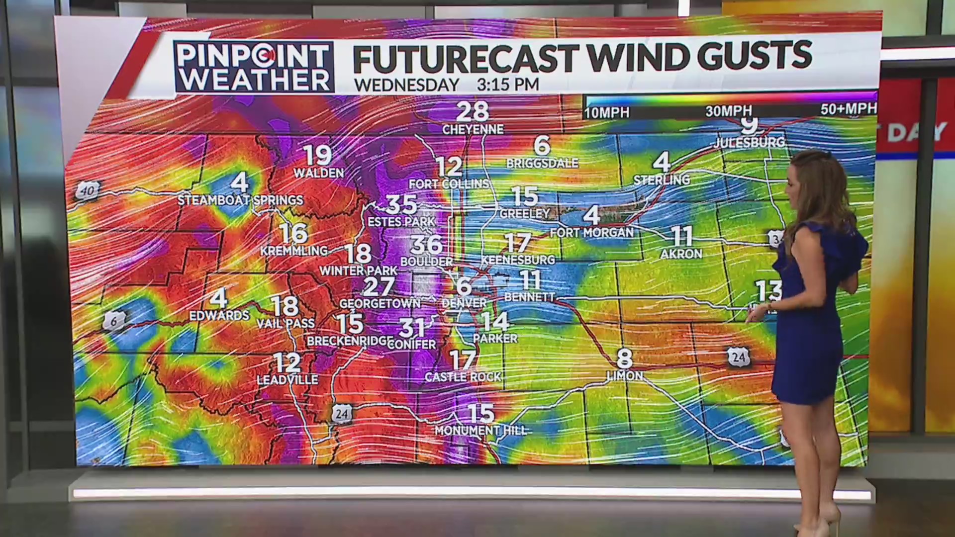 High winds expected across Front Range
