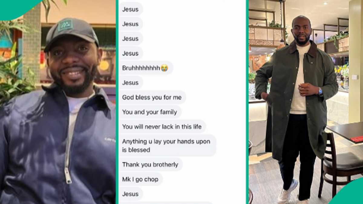 Read emotional post as abroad-based man displays messages he received ...