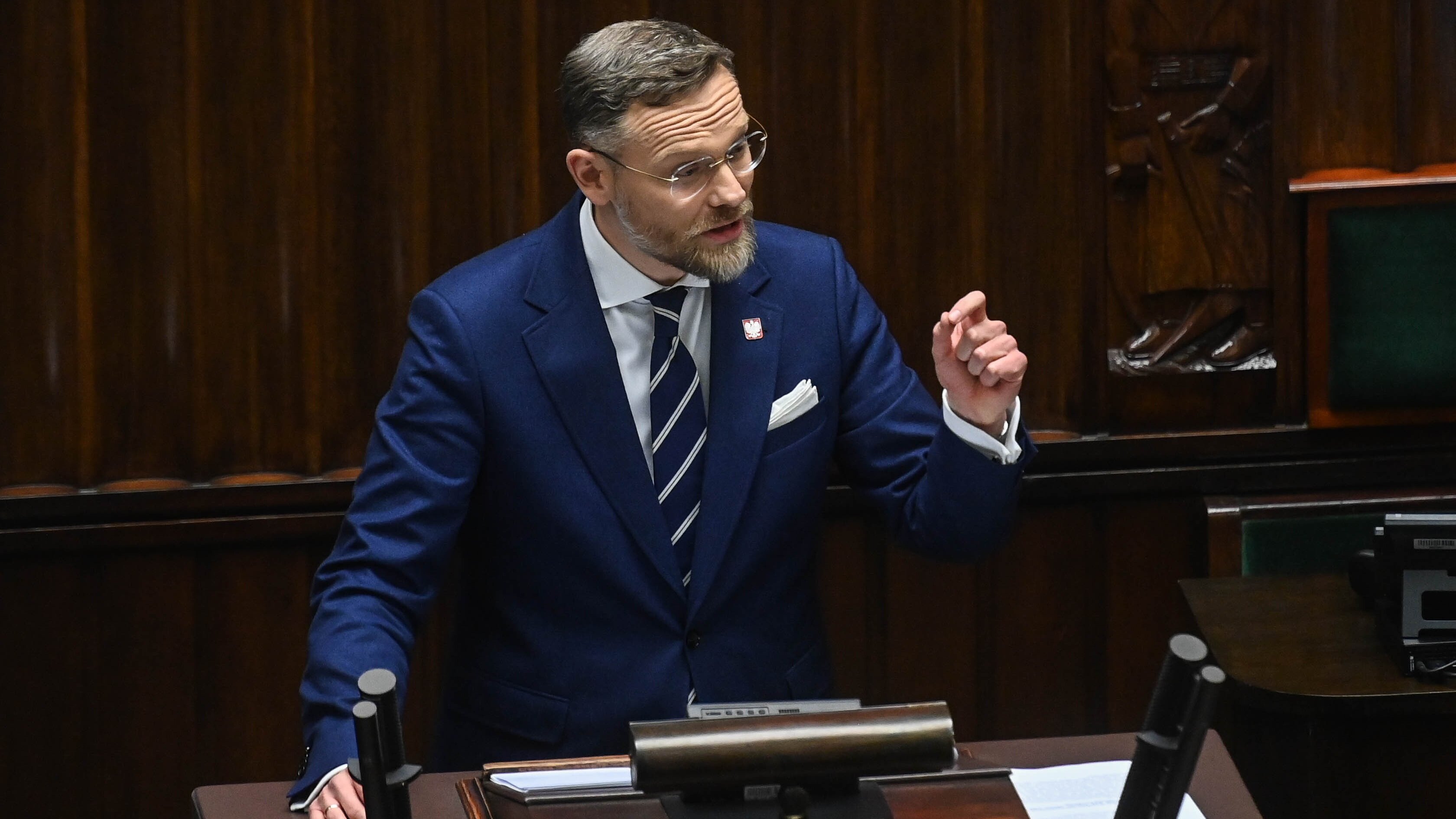 Zbigniew Bogucki uderzył w marszałka Sejmu. "Z takimi ludźmi się ...