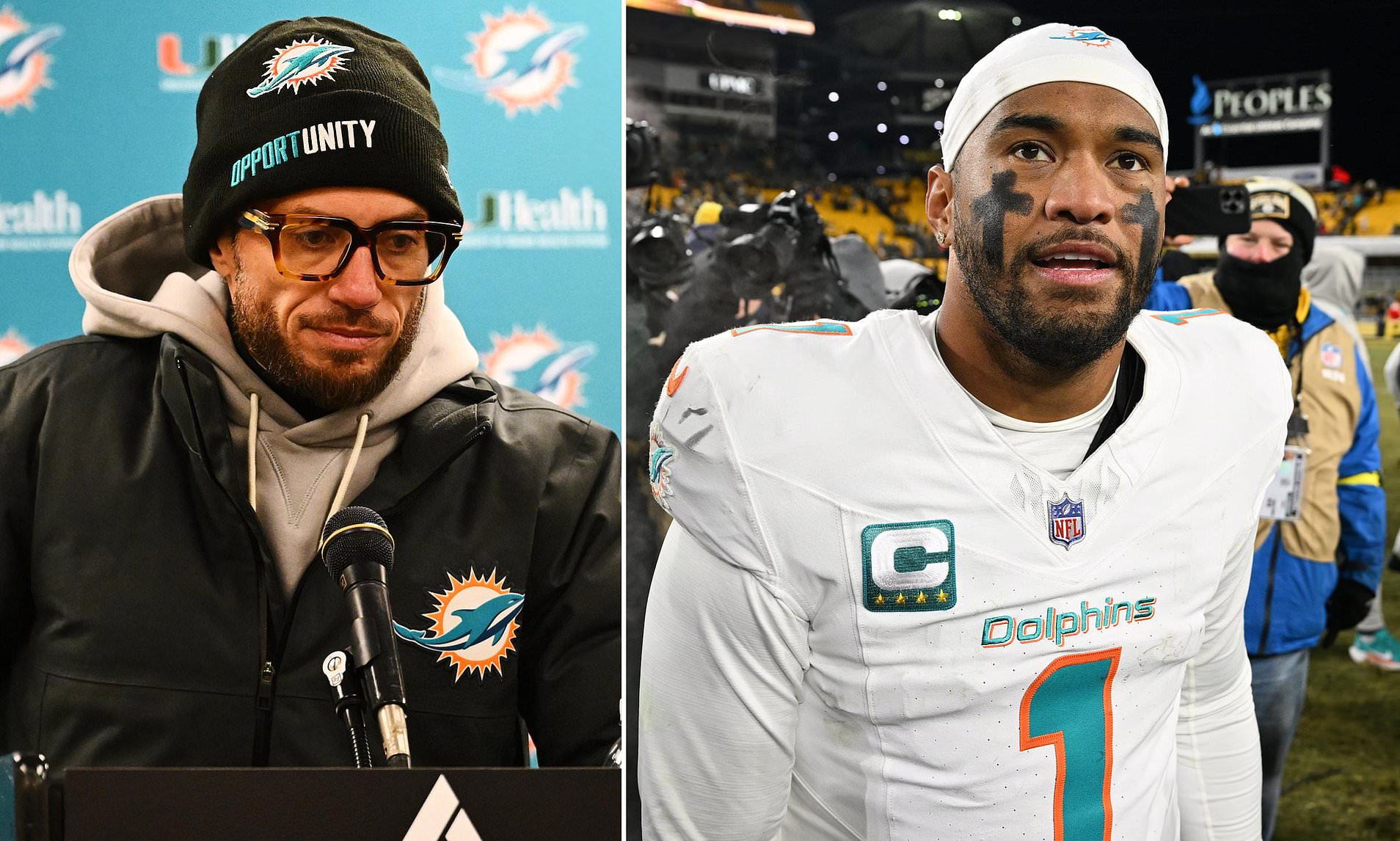 Miami Dolphins make Tua Tagovailoa decision after Mike Daniel's fury at ...