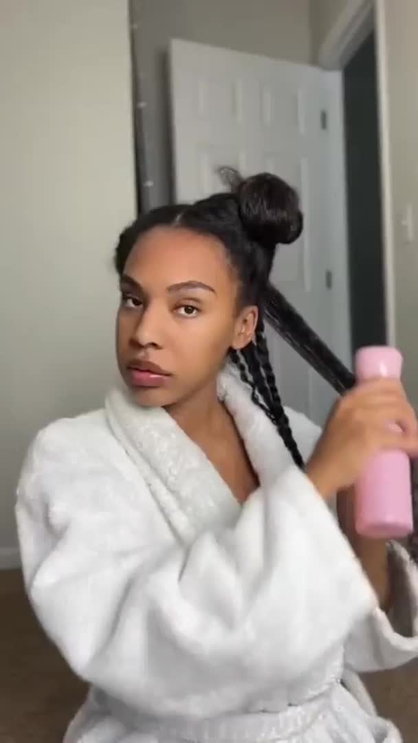 Boost hair growth with castor oil detox & style natural mini twists for ...