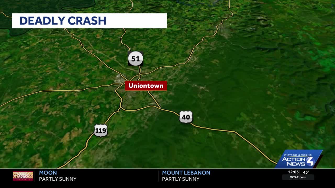 Woman dies after being hit by vehicle in Uniontown, Pennsylvania