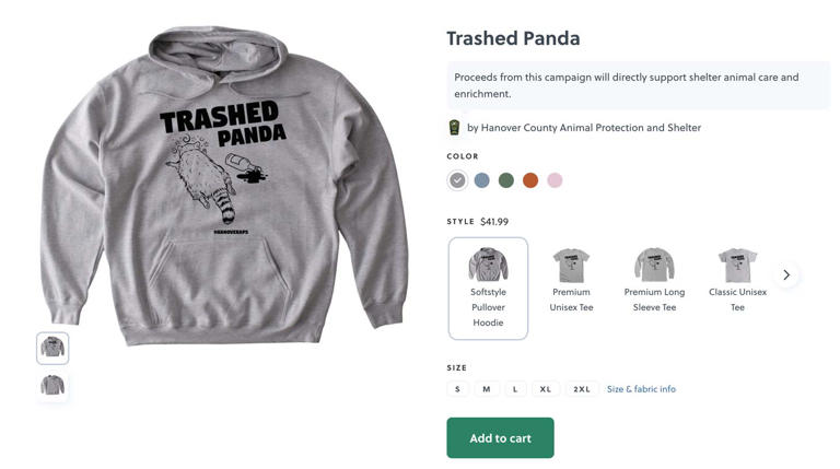 The viral 'drunk raccoon' now has a merch line. So far, it's raised ...