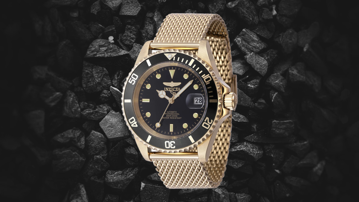 This sleek Invicta dive watch is 89% off