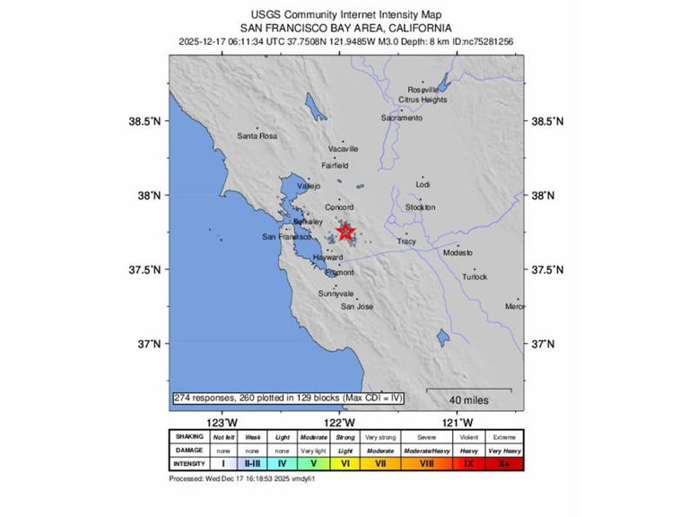 Tremblers rattle San Ramon: Did you feel it?