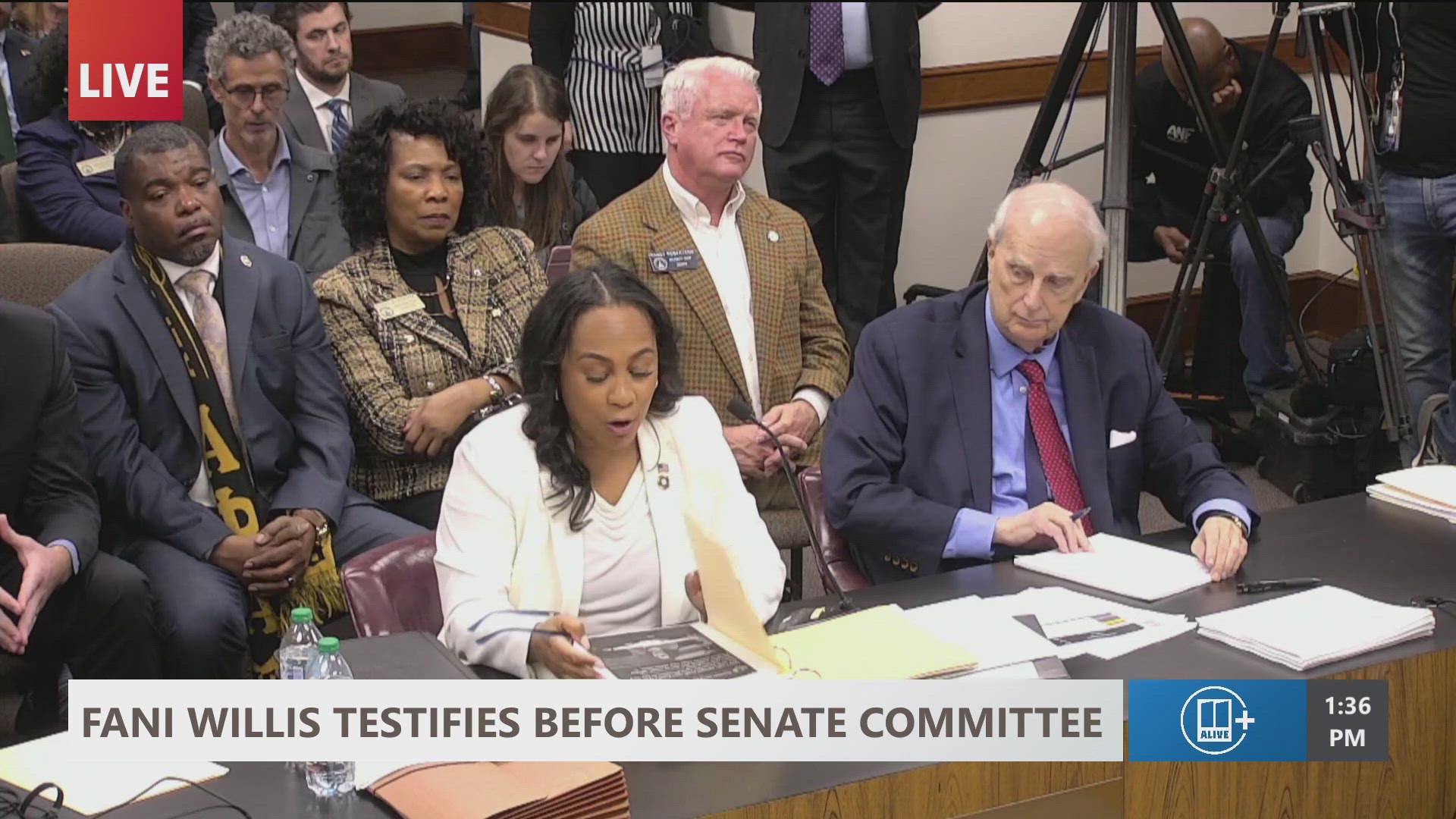 Fani Willis testifies in live hearing