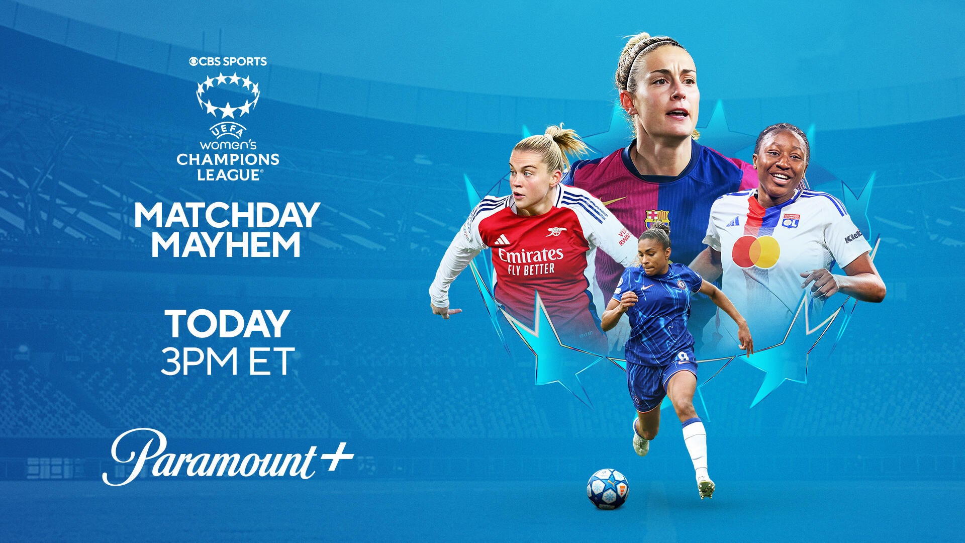 Footy fix: UWCL's league phase matchday comes to Paramount+; EFL Cup ...