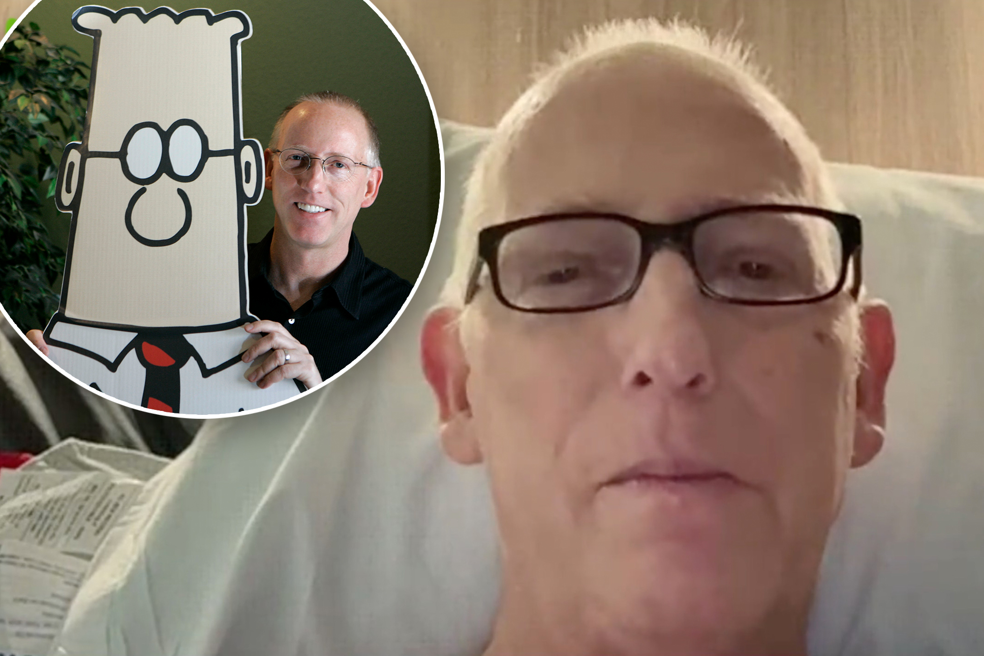 'Dilbert' cartoonist Scott Adams reveals he's paralyzed below the waist ...