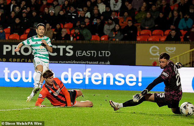 Dundee United 2 Celtic 1: It's four in a woe for hapless Wilfried Nancy