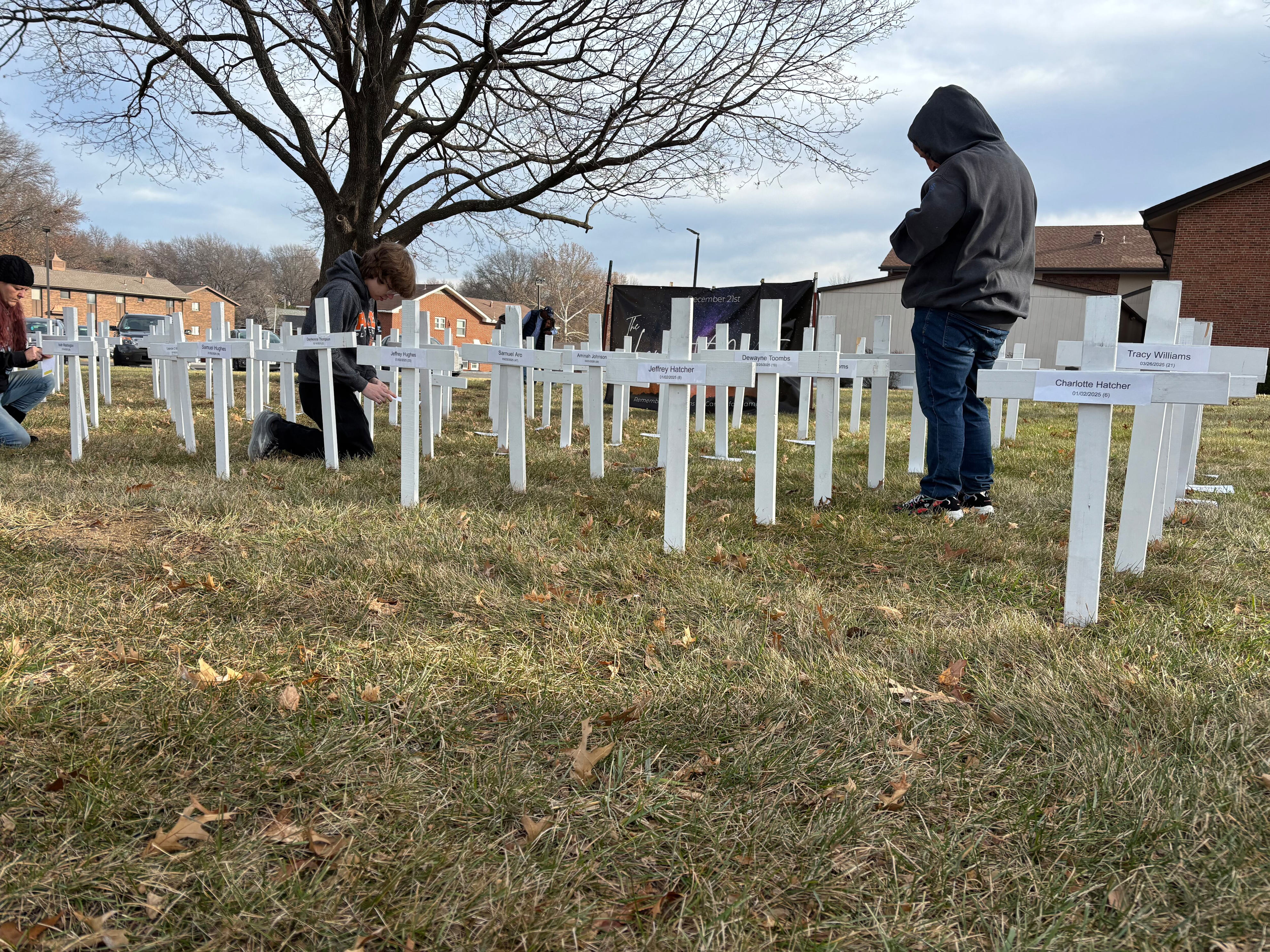 'This has got to stop,' 164 crosses honor Kansas City area homicide victims