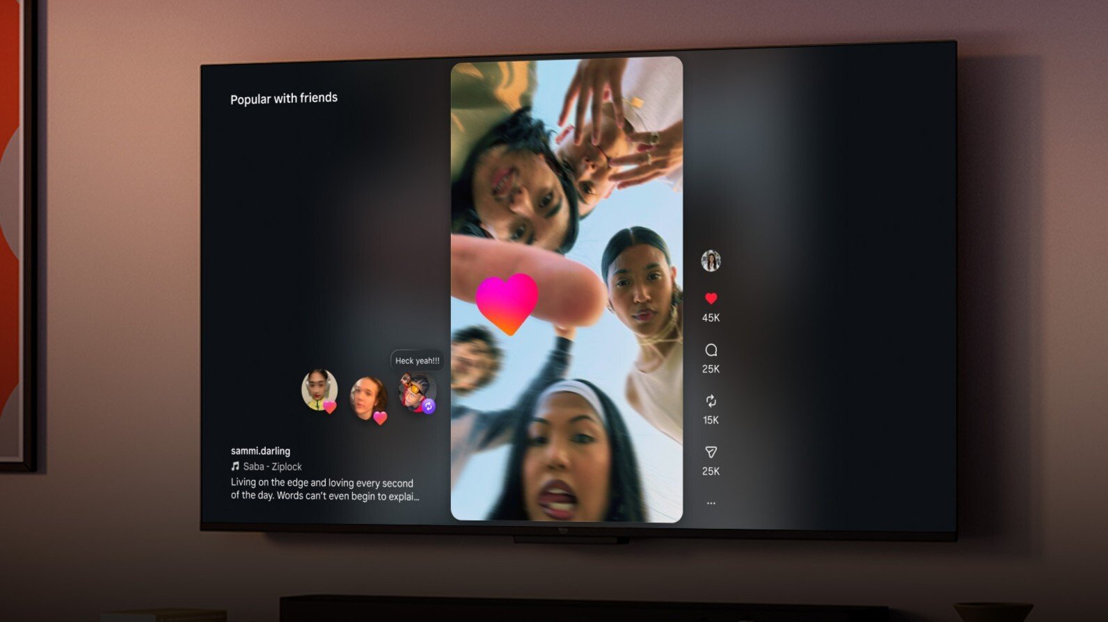 Instagram comes to your TV to show big screen reels