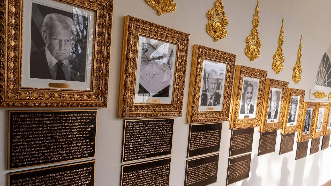 Inside Trump's new 'Presidential Walk of Fame': From 'Sleepy Joe Biden ...