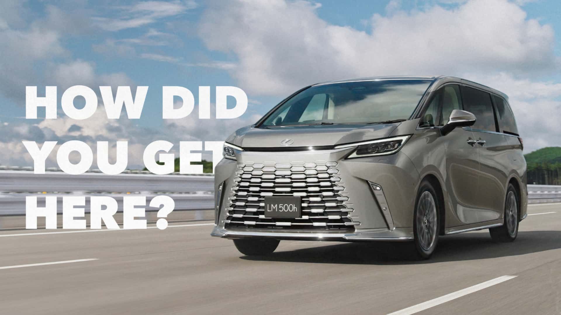 We spotted a Lexus minivan in California. How'd it get here?