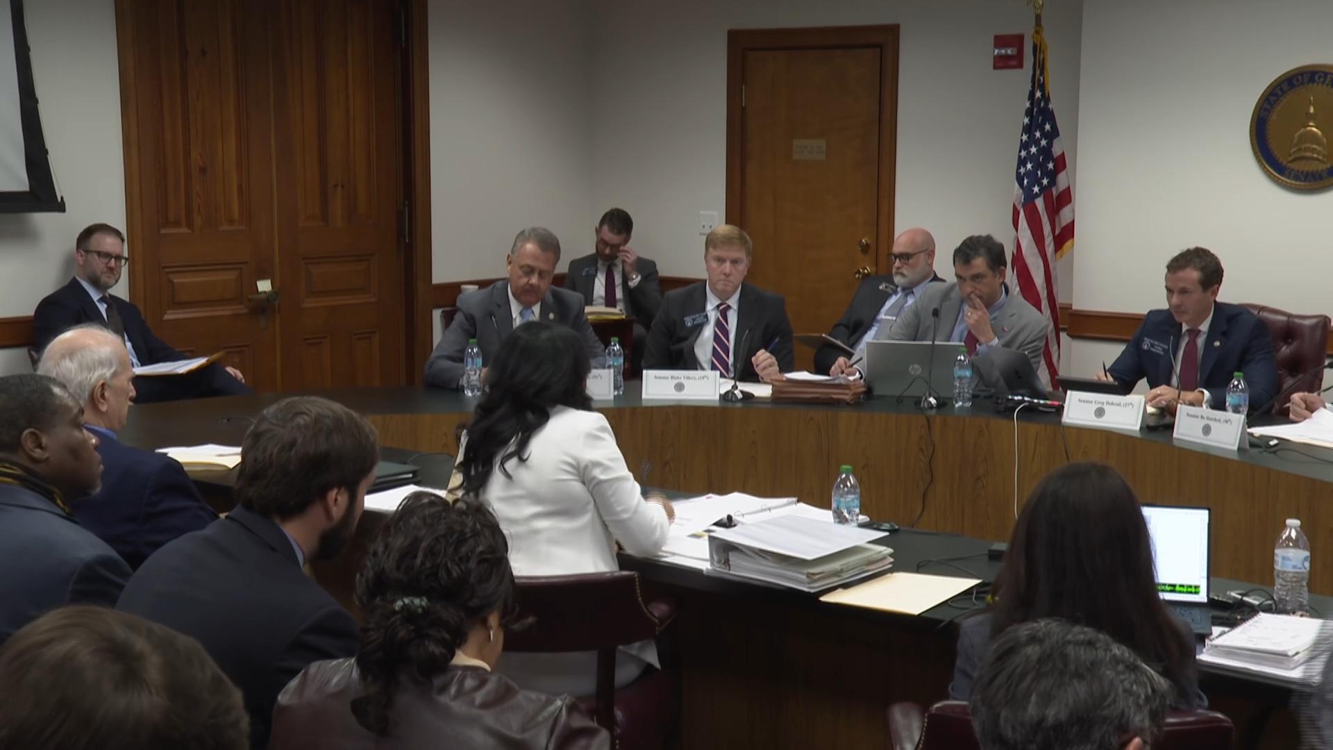 Georgia Senate committee questions Fulton DA Fani Willis over Trump ...