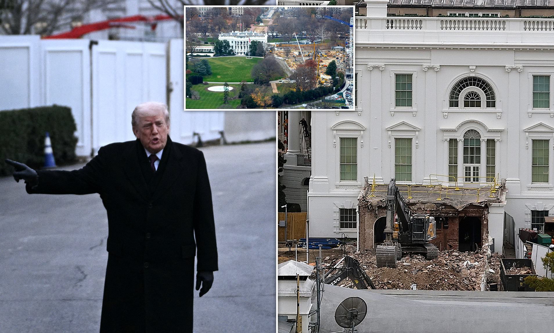 Pam Bondi's lawyers claim halting Trump's ballroom would create ...