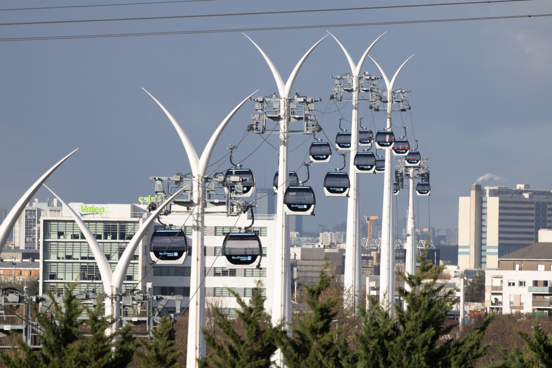 Paris unveils Europe's longest urban cable car line