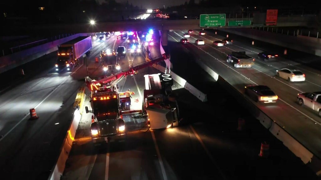 Suspect in stolen dump truck arrested after chase ends in crash on ...