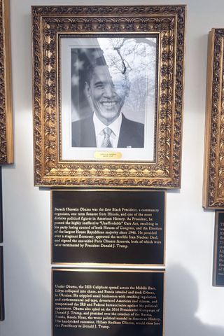 Trump installs new White House 'Presidential Walk of Fame' plaques ...