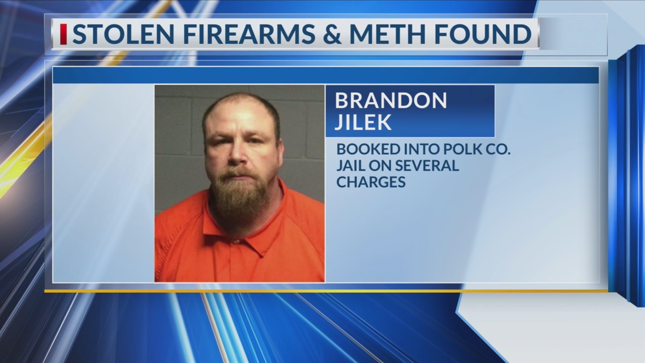 Polk County man arrested after illegal firearms, drugs found inside home