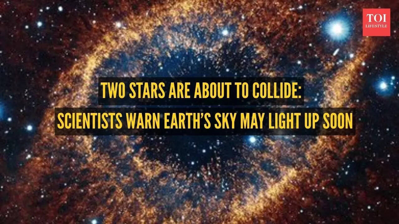 Two stars are about to collide: Scientists warn Earth's sky may light ...