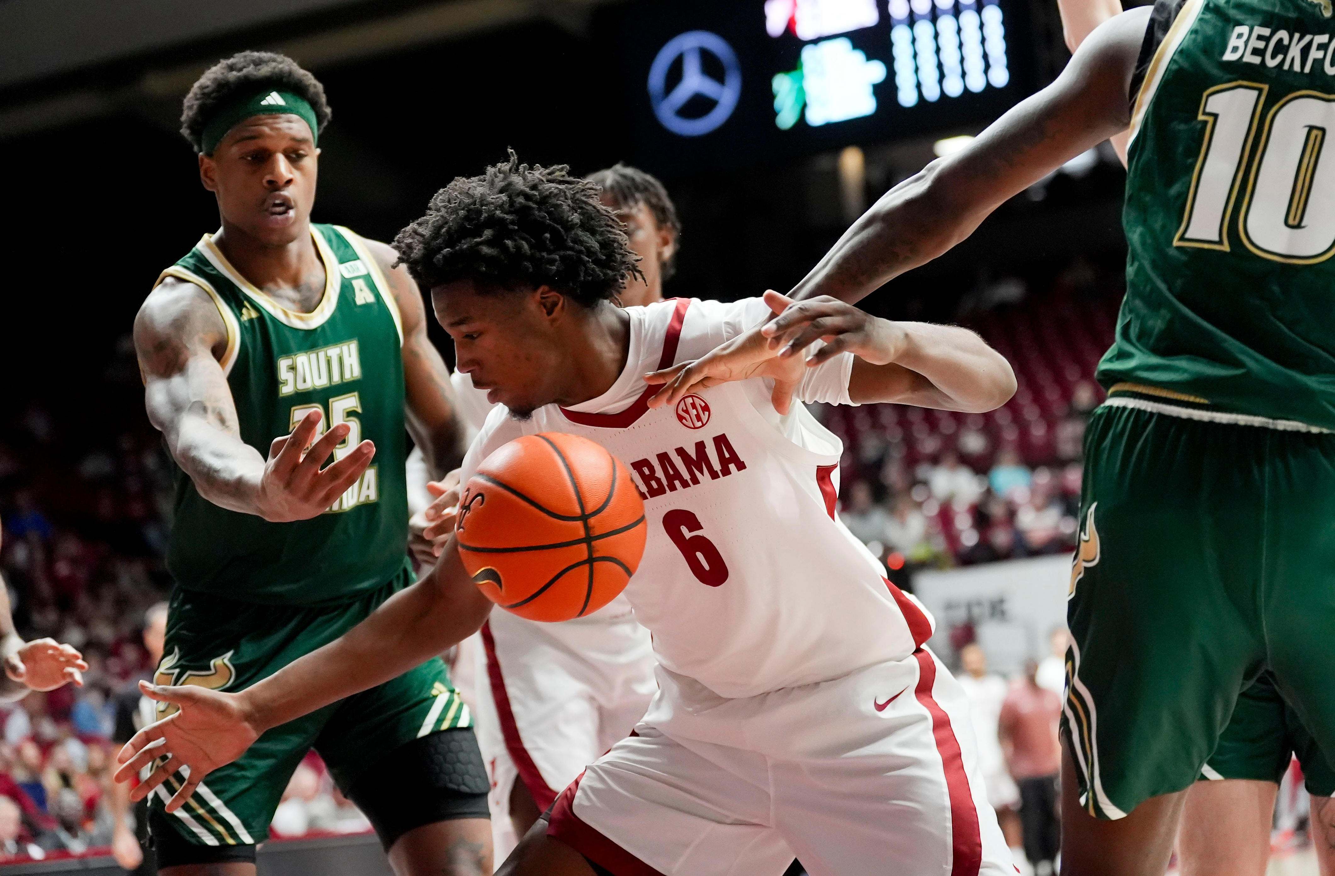 Alabama basketball freshman London Jemison injured vs USF: Status update