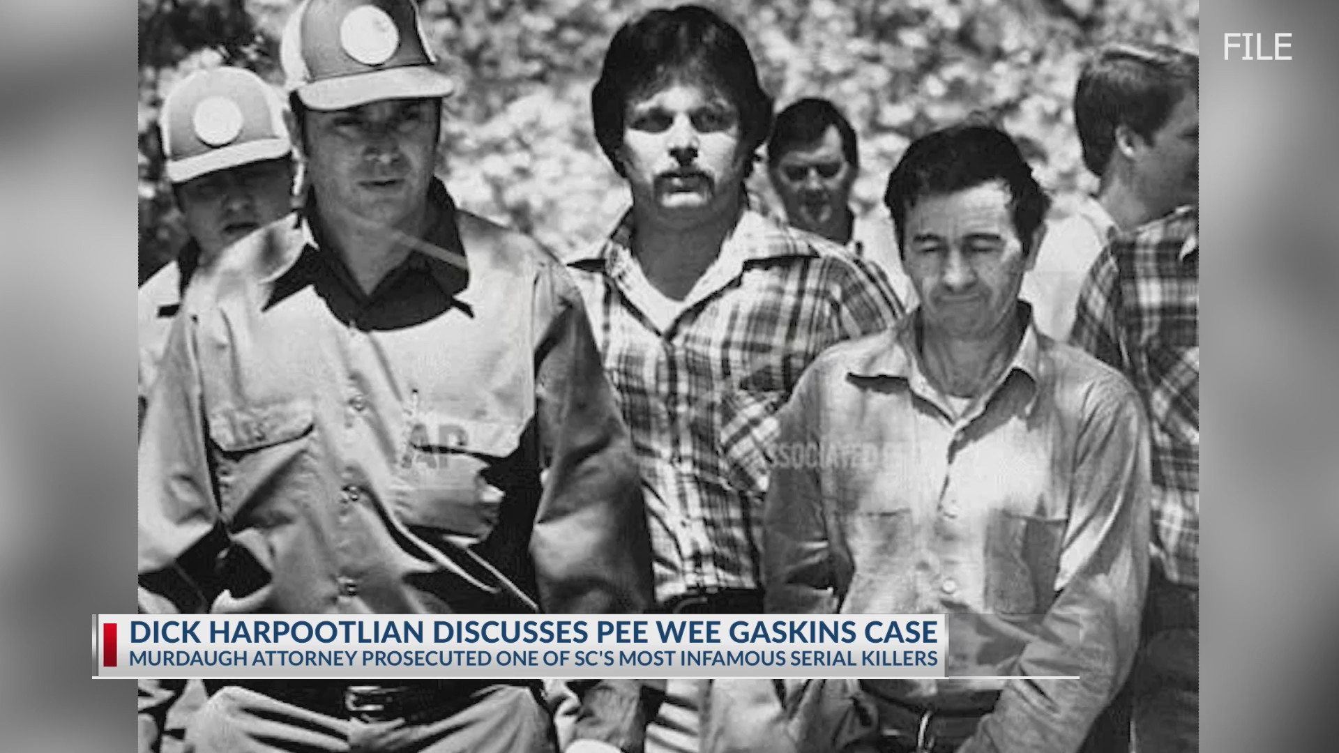 Dick Harpootlian discusses Pee Wee Gaskins case