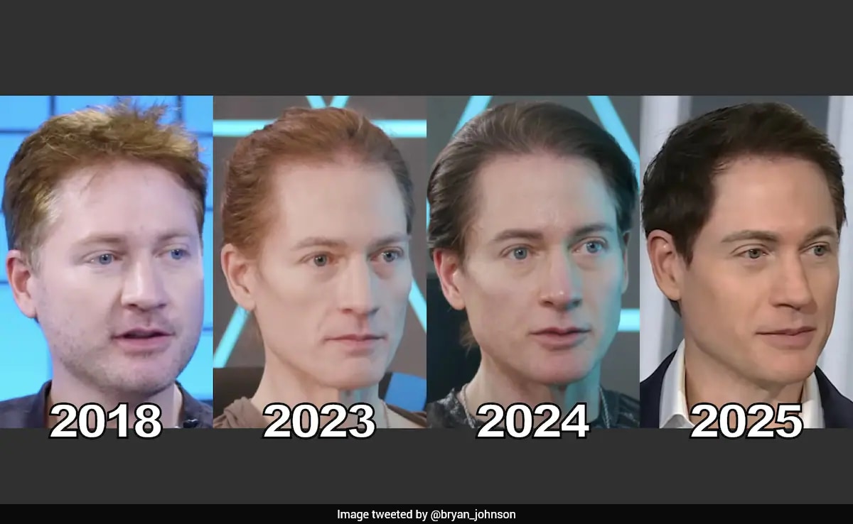 Bryan Johnson claims he hasn't aged in a year, targets immortality by ...