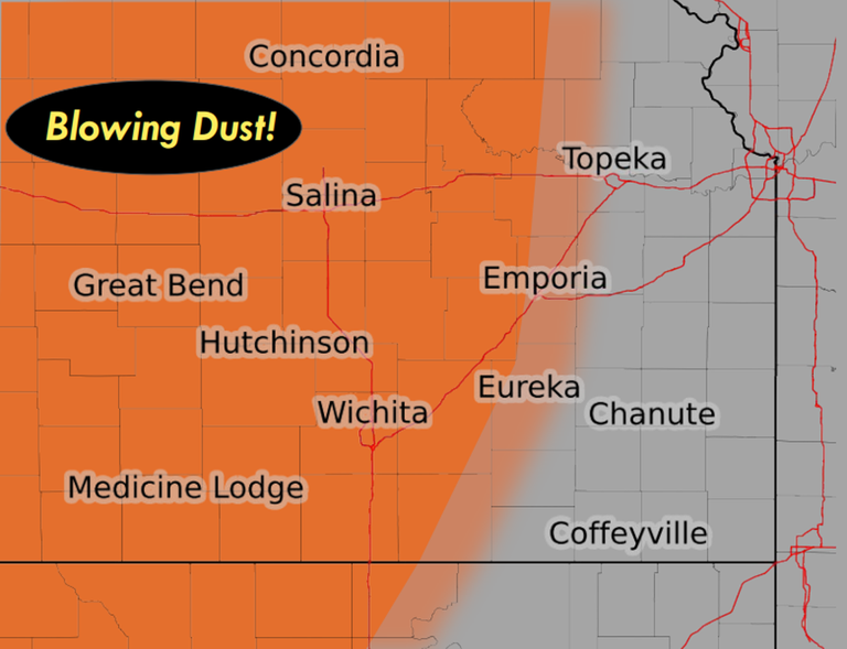 Visibility and dust concerns force I-70 to close between Goodland and Colby
