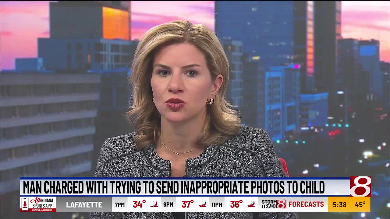 Man charged with trying to send inappropriate photos to child