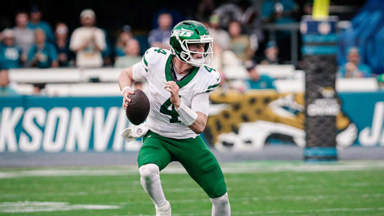 Jets QB Brady Cook’s 'extremely disappointed' reaction to getting ...