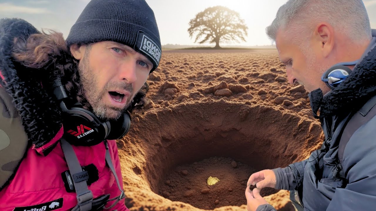 I found 3000-year-old gold treasure! 😲