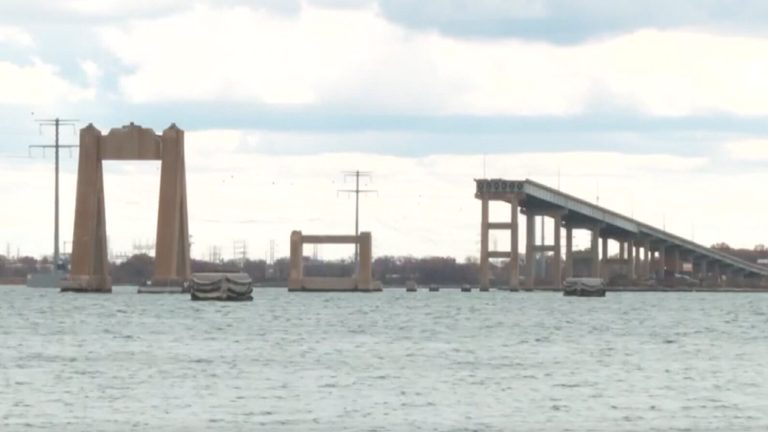Most Marylanders still feel Key Bridge collapse's impact, UMBC survey shows