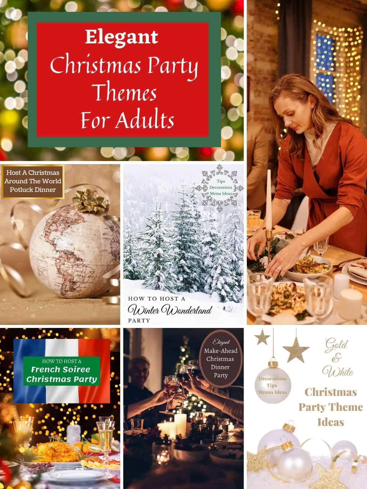 How to pick Christmas party themes for adults that fit your friend group