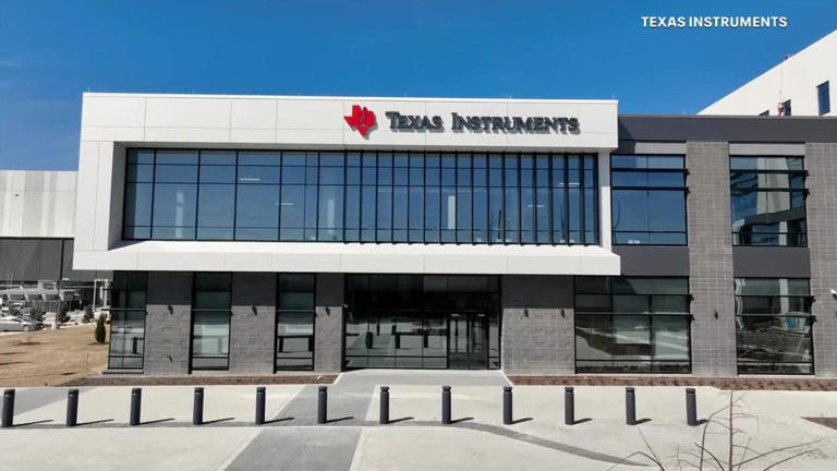 Texas Instruments opens new semiconductor factory in Sherman