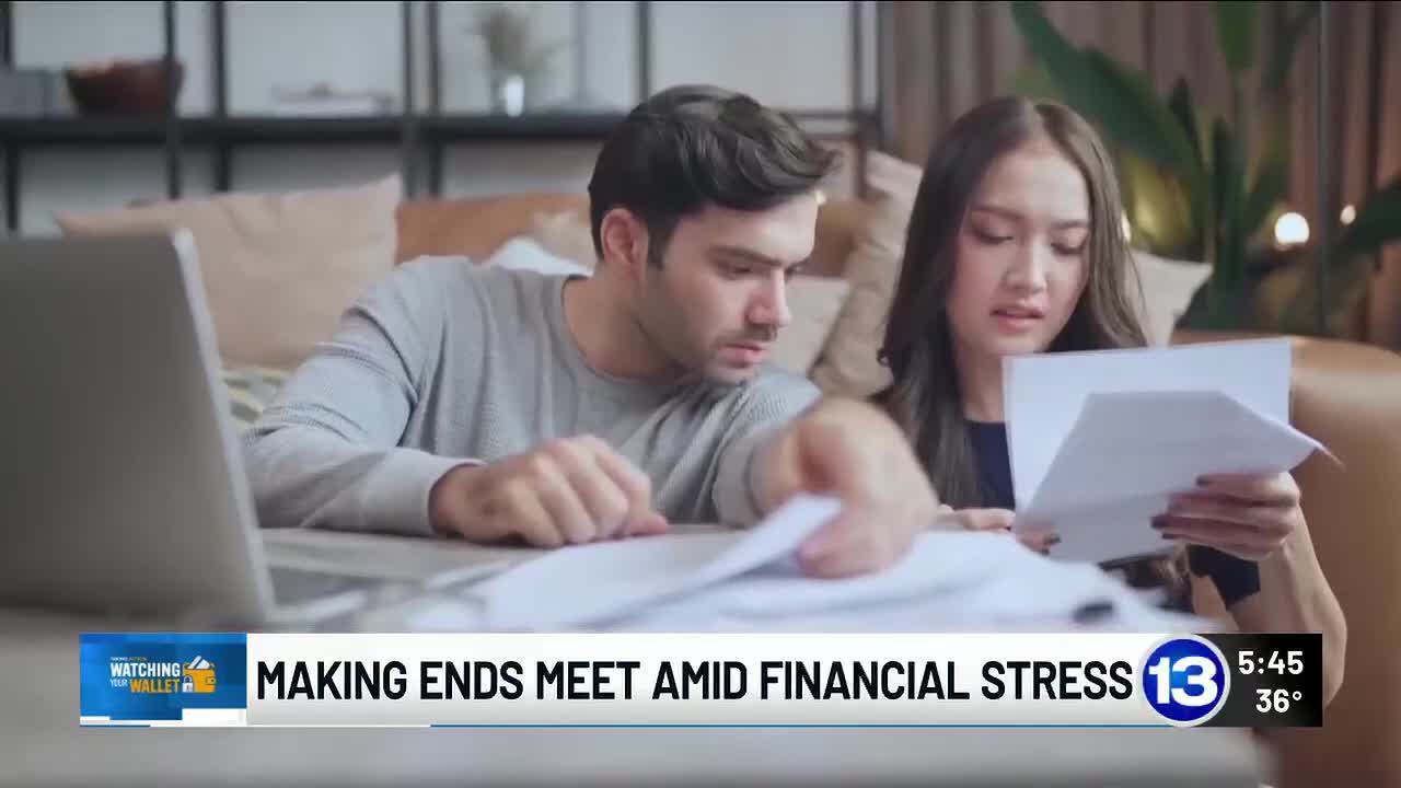 Watching your wallet: Making ends meet amid financial stress