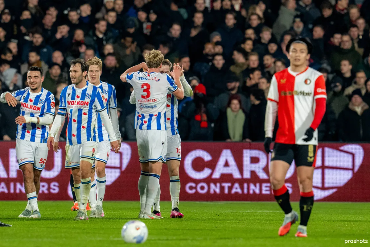 Feyenoord verliest ook van SC Heerenveen en maakt geen kans meer op ...