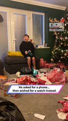 Grateful boy breaks down after opening a thoughtful gift from mom ...