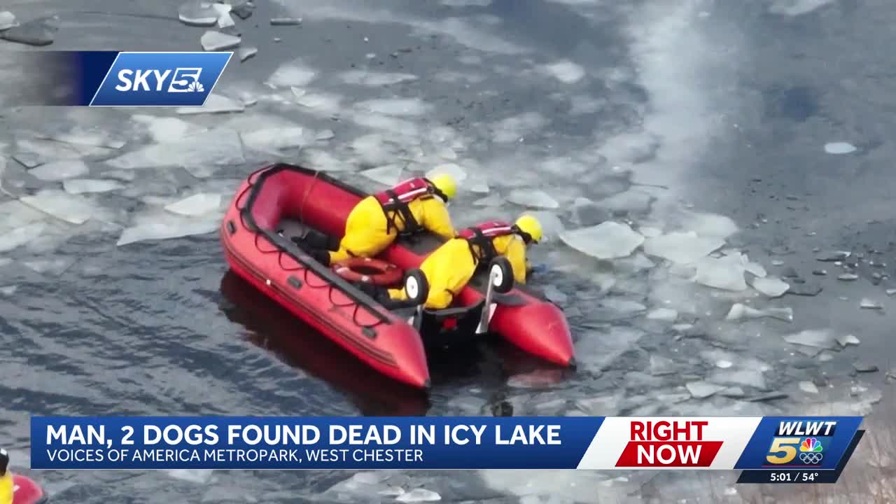 Man, two dogs found dead in icy lake following search at VOA Metro Park