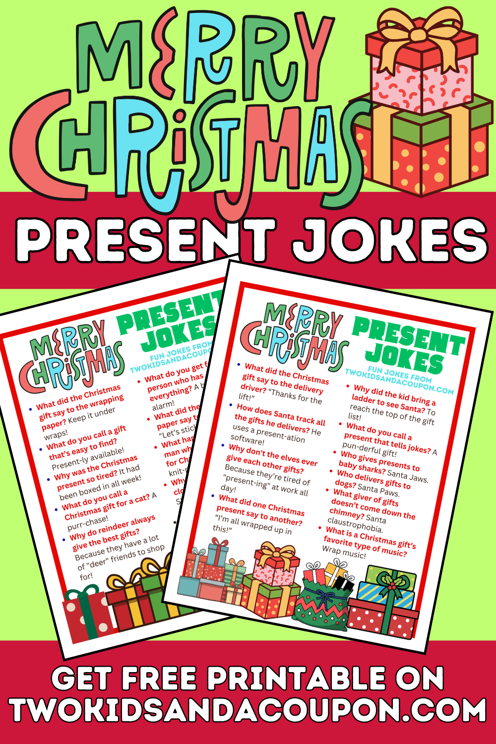 Unwrap big laughs with our 20 Christmas present jokes