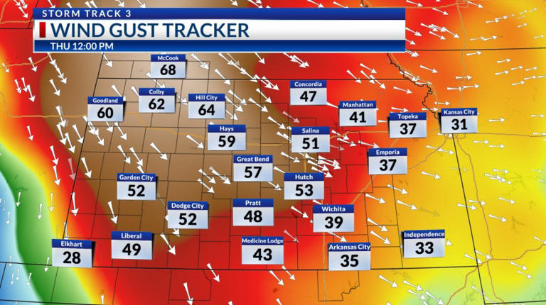 Storm Track 3 forecast: Extreme wind and high fire danger threats Thursday